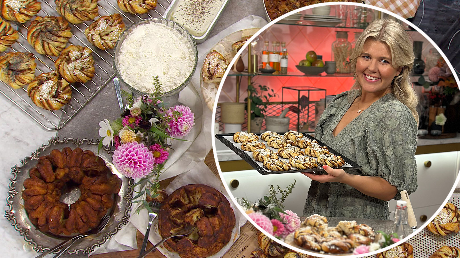 Hilda Kirkhoff bullar upp till kanelbullens dag