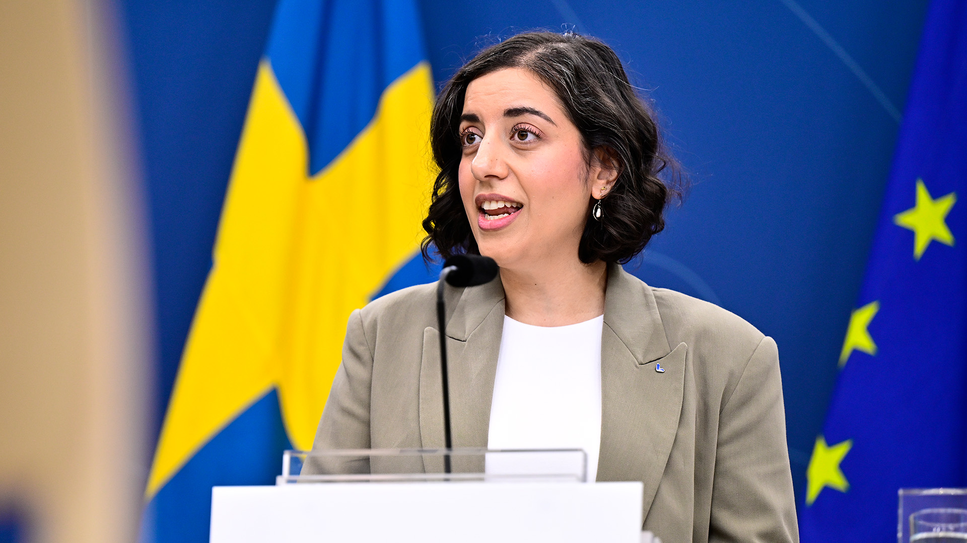 Simona Mohamsson en månad som partiledare för Liberalerna
