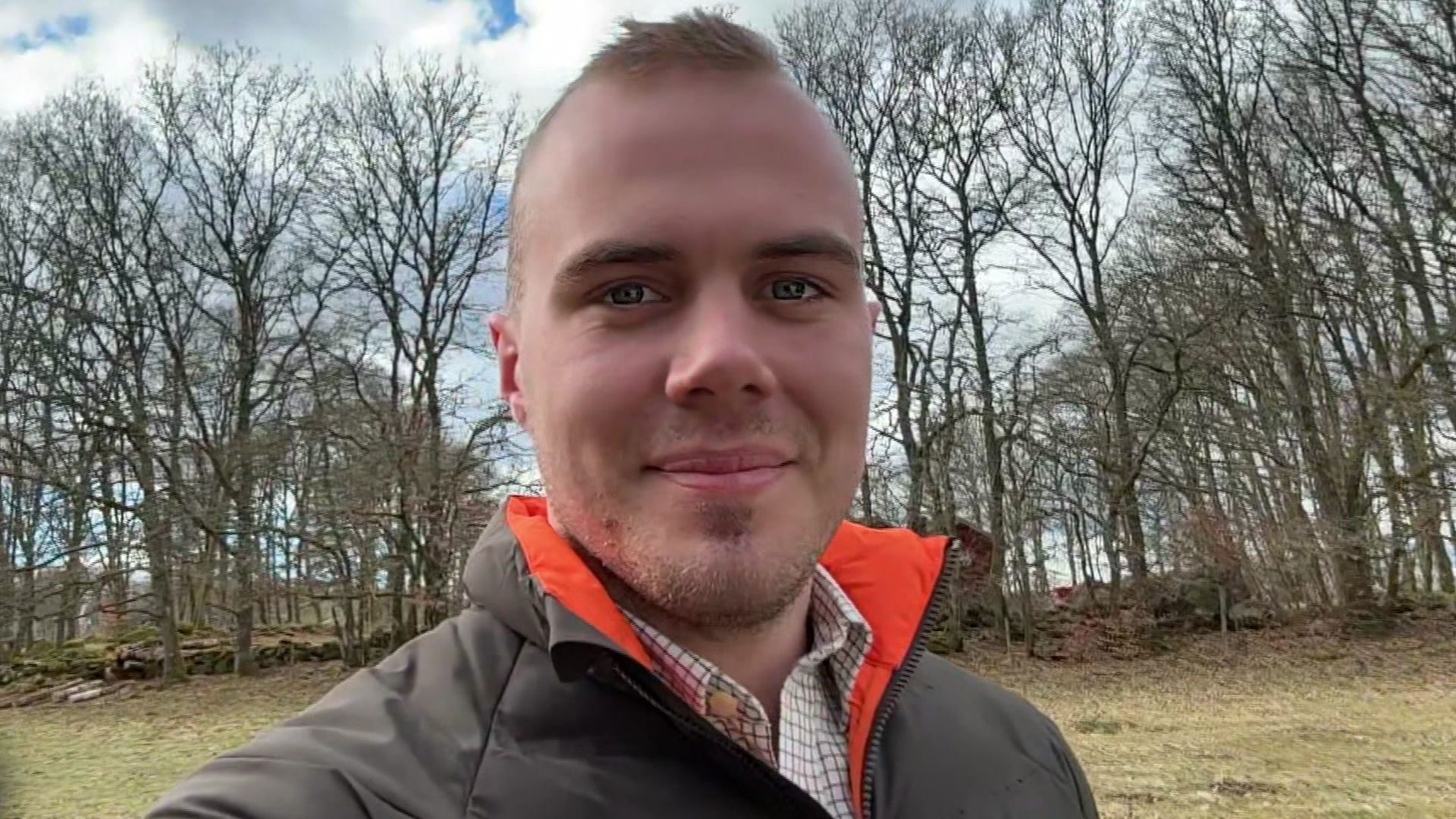 Rasmus är en av bönderna i Bonde söker fru 2025