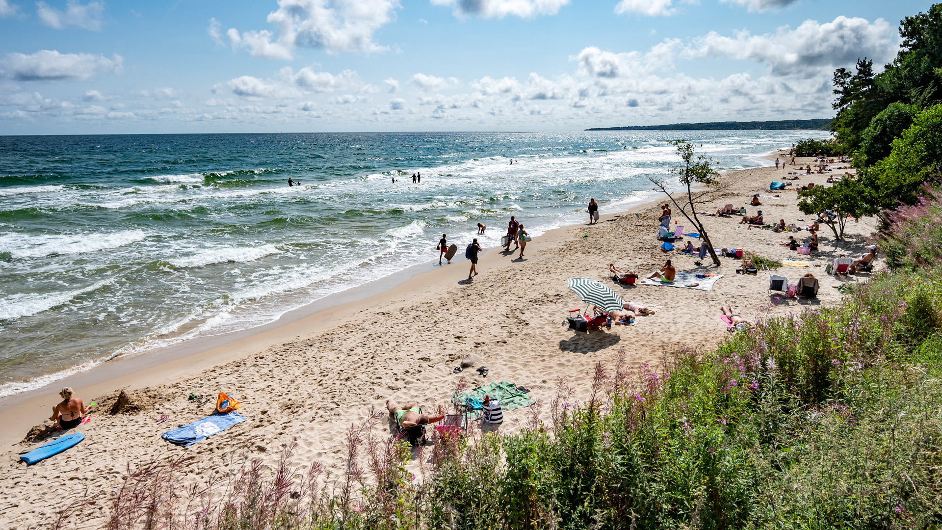 Sveriges finaste strand stängd 2024