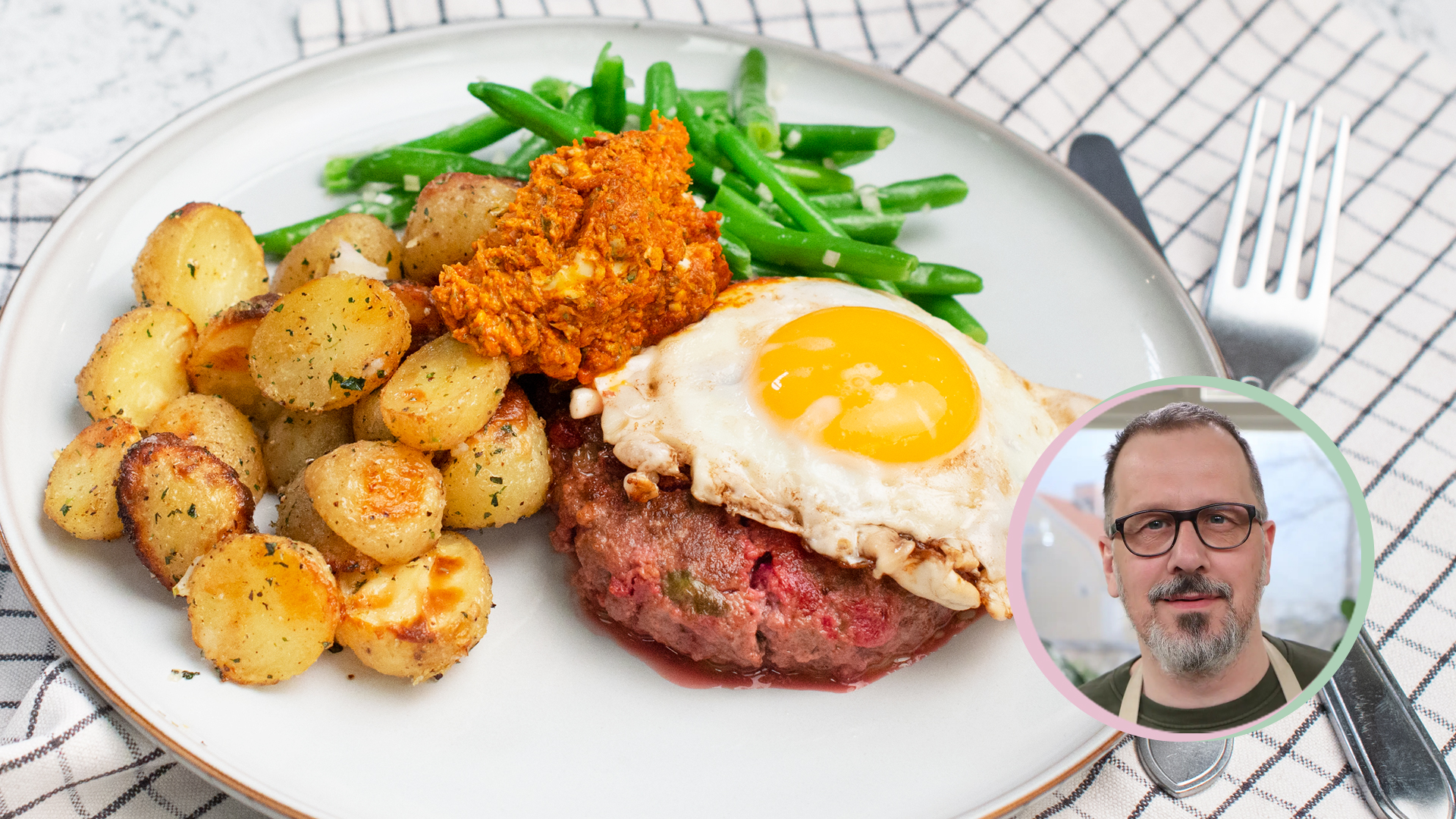 Stefan Ekengrens biff Lindström med kryddsmör