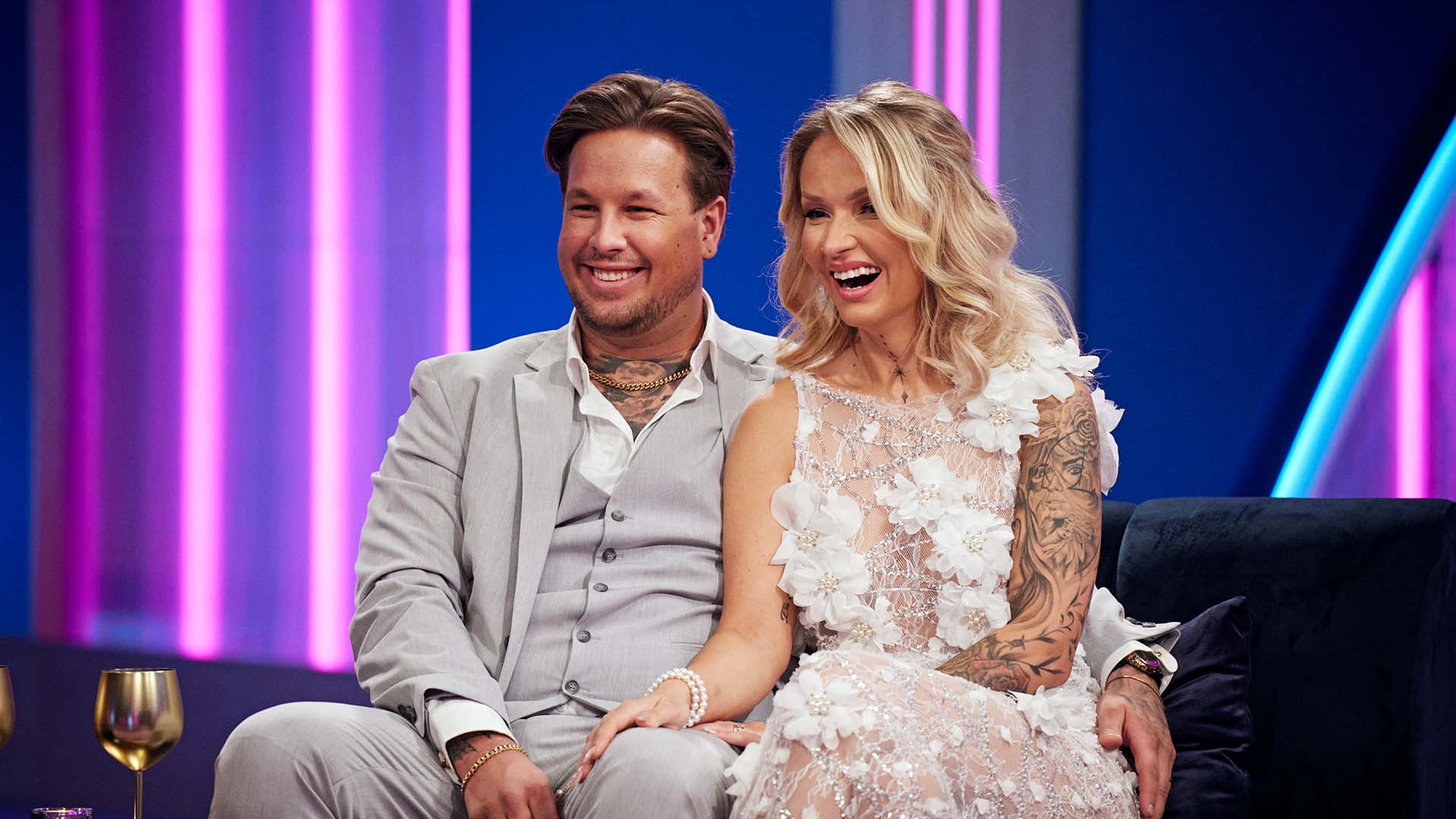 Love is blind: Krisse-Ly och Rasmus Hedenstedt har fått barn