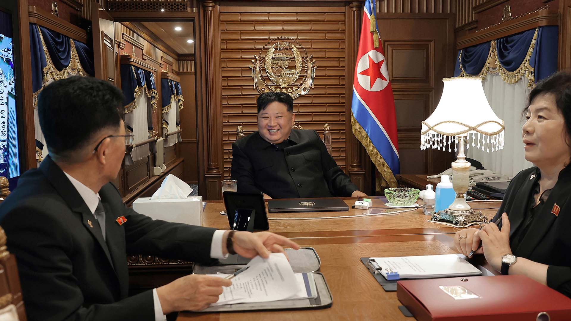 Kim Jong-Un har anlänt till Kina inför militärparad i Peking