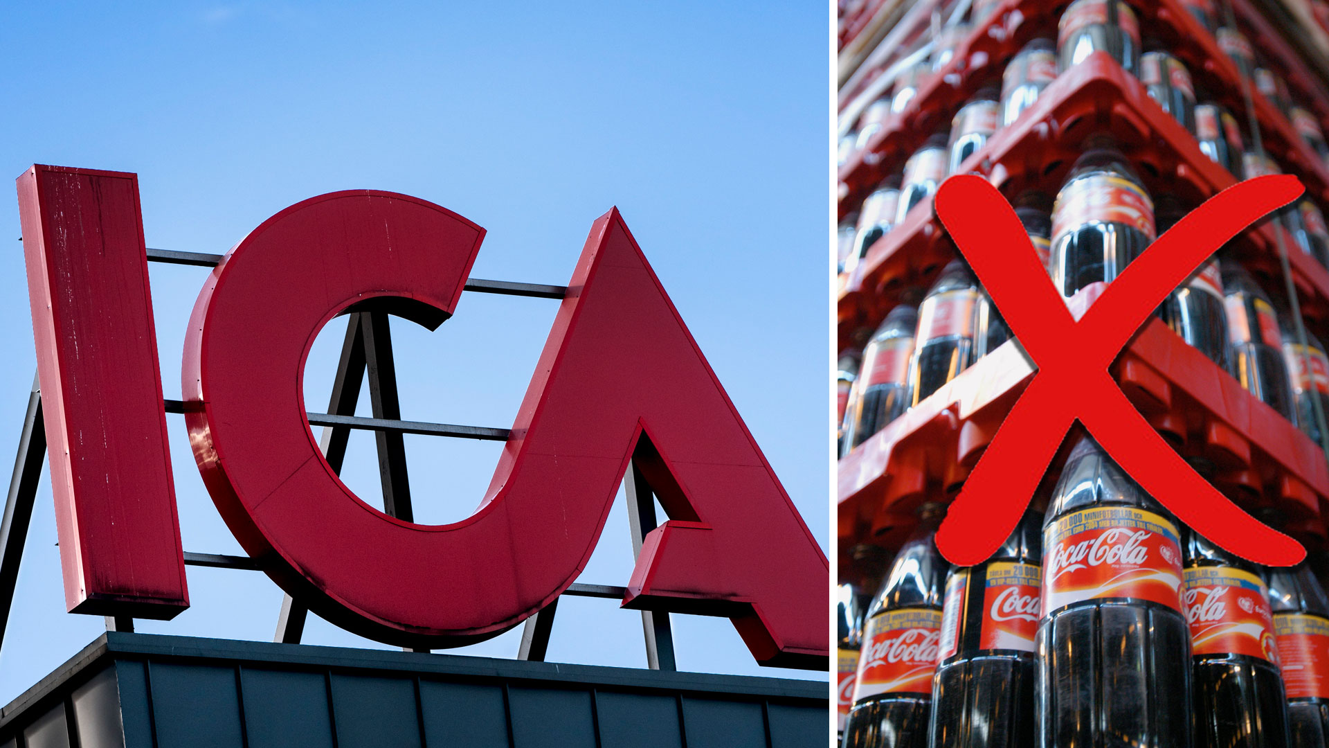 Priskrig mellan Coca Cola och Ica – då gapar hyllorna tomma