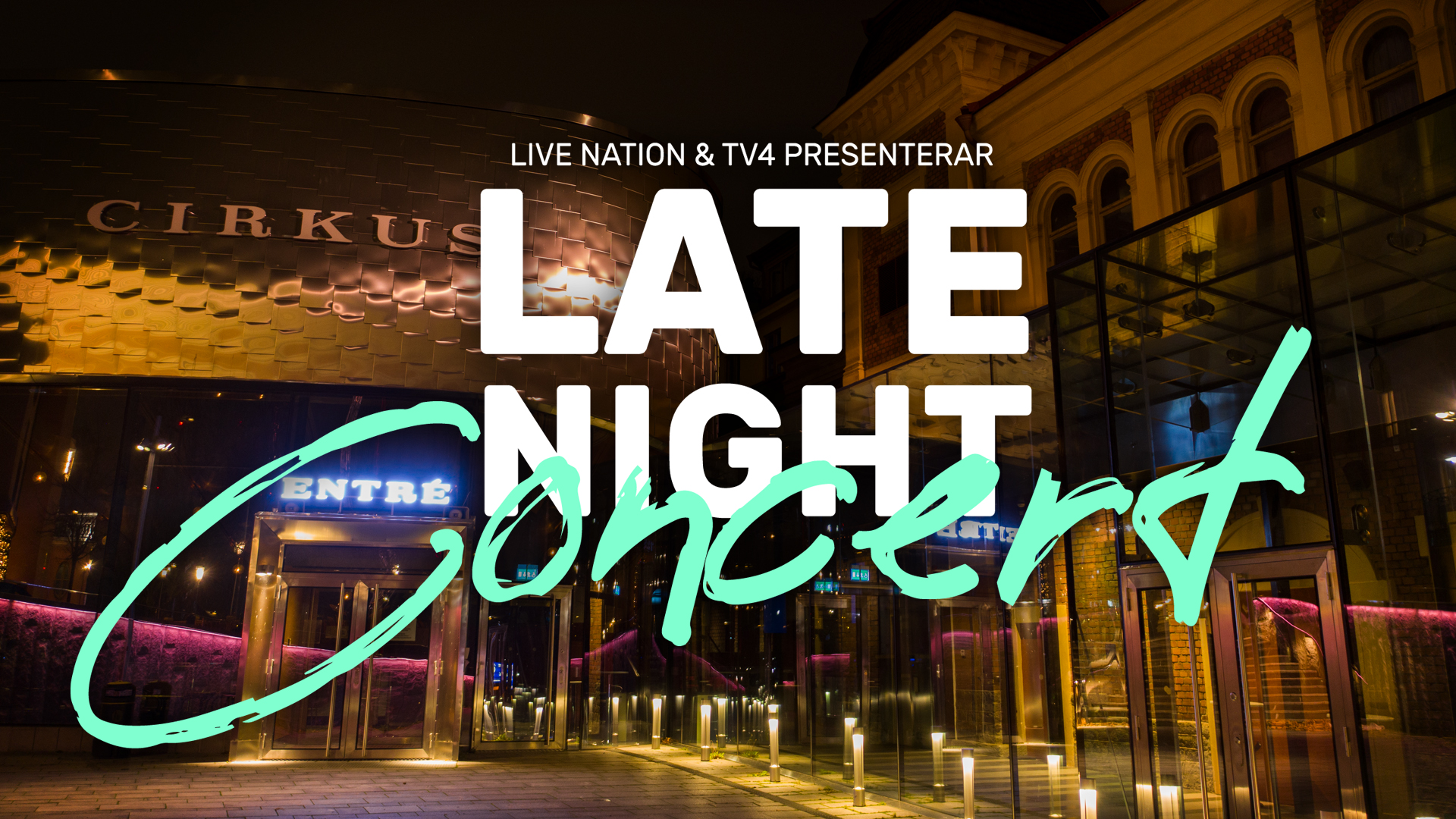 Succén fortsätter i TV4 – ny säsong av Late Night Concert