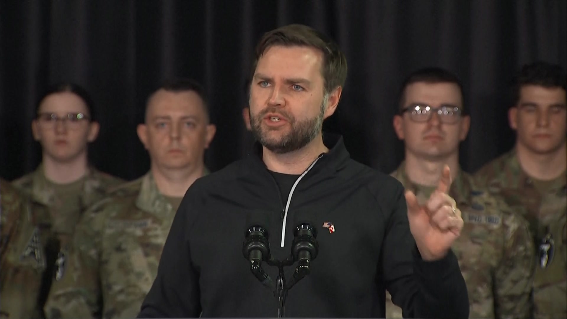 JD Vance har landat på Grönland