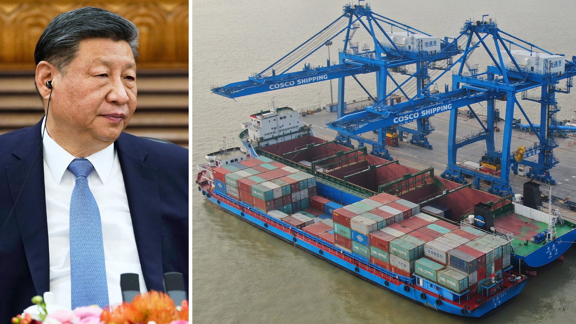 Kina svarar med höjda tullar – börsen rasar