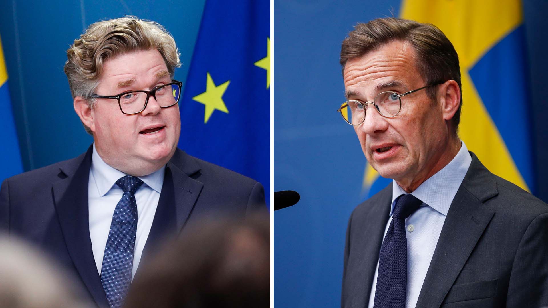 Statsministern och justitieministern håller pressträff