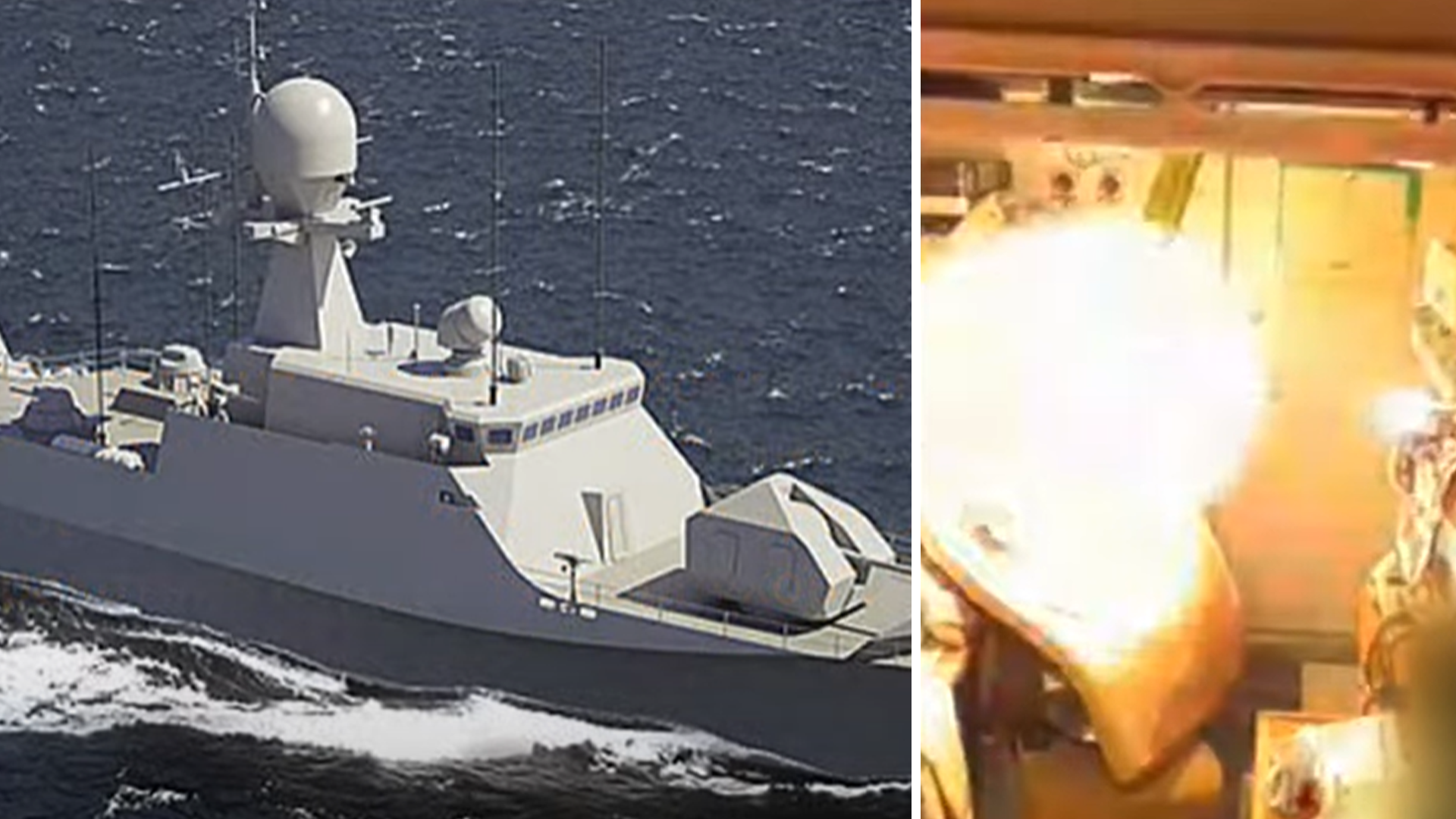 Ryskt stridsskepp saboterades – av rysk soldat på insidan