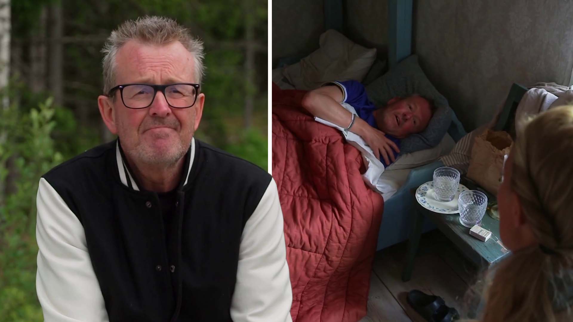 Graham Sudders lämnar Farmen efter läkarens dom