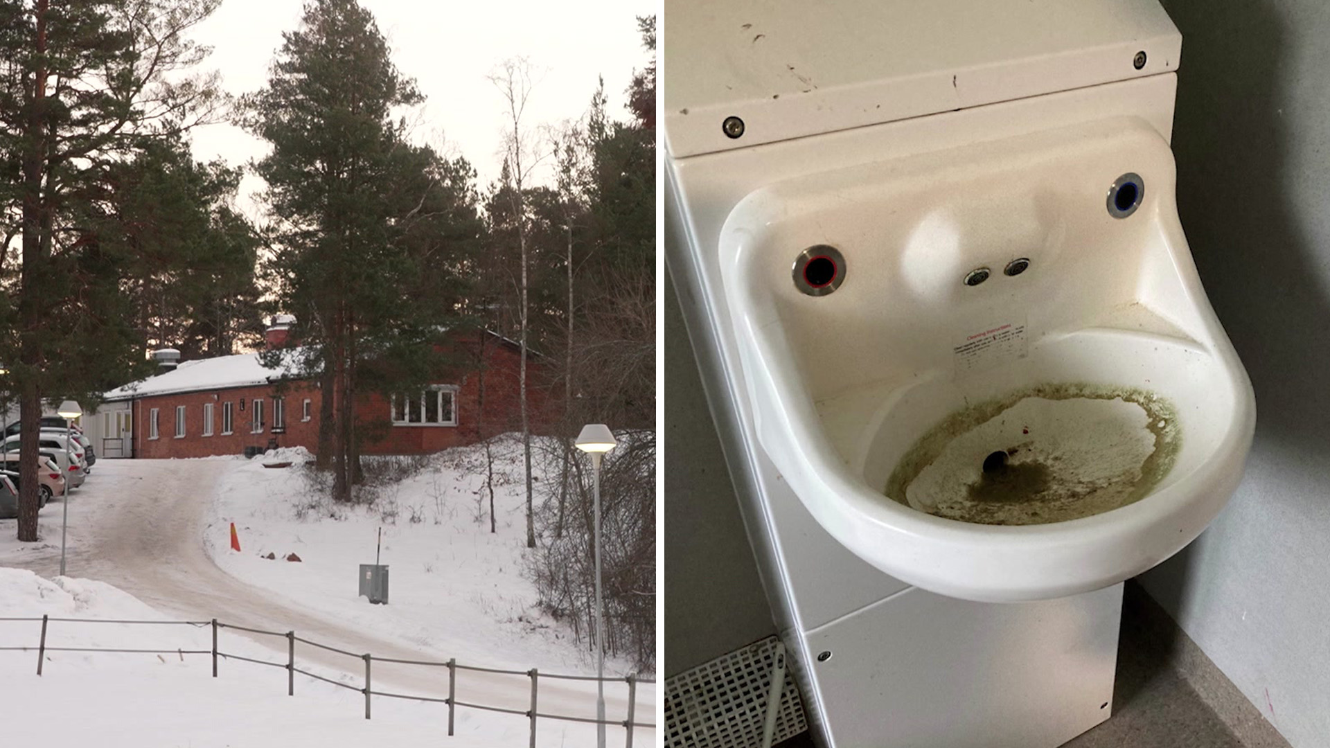 Vårdmiljön på Sis-hem: Nedspydd toalett och intorkad smuts