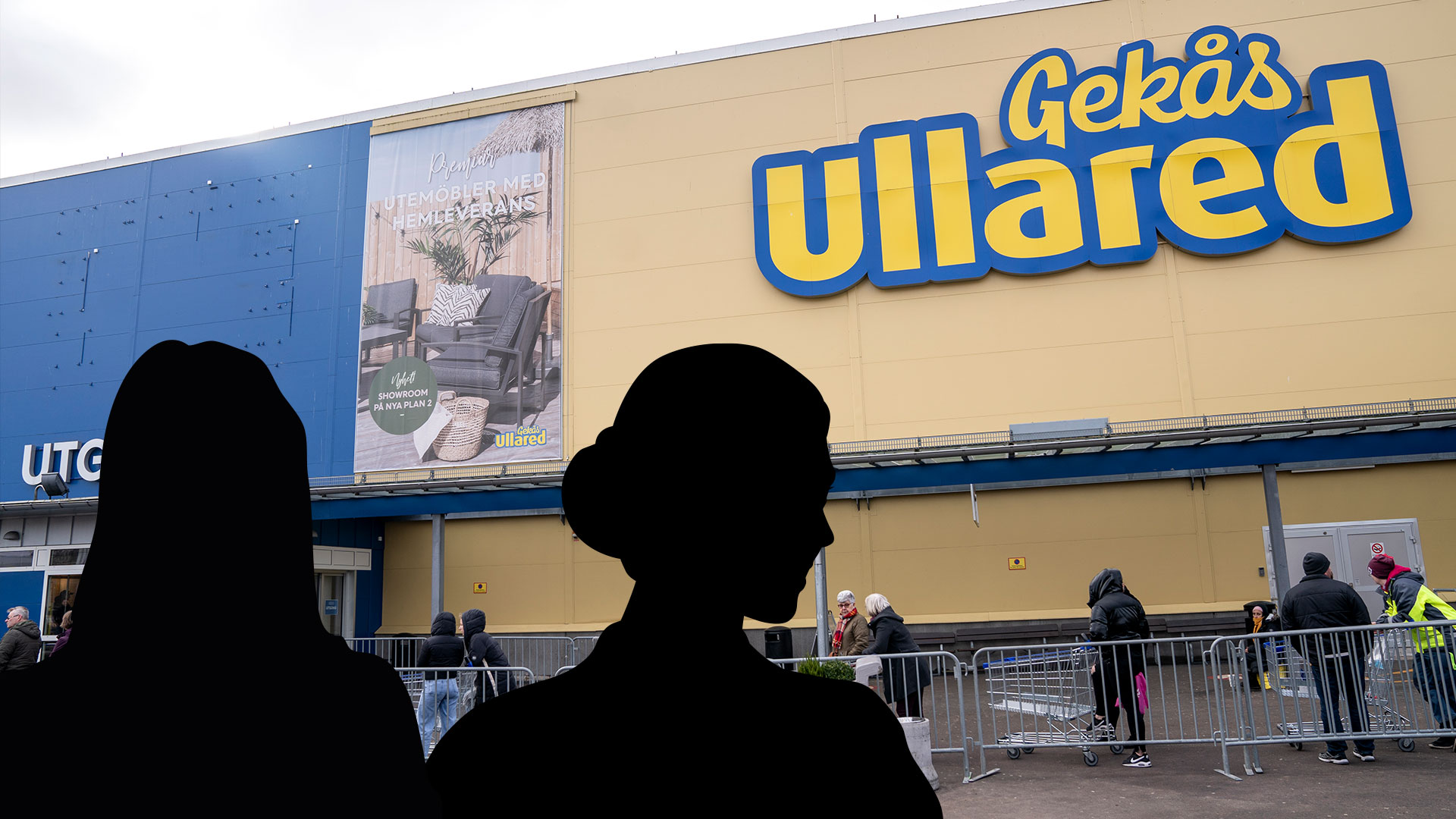 Barn misstänks ha tränats att stjäla från Gekås i Ullared