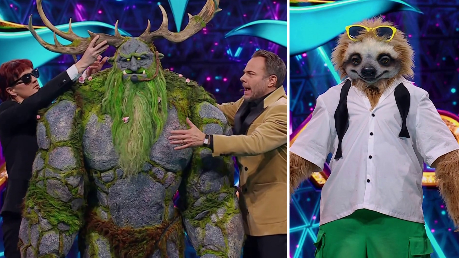 Masked Singer: Skogsjätten och Scengångaren åker ut i semin