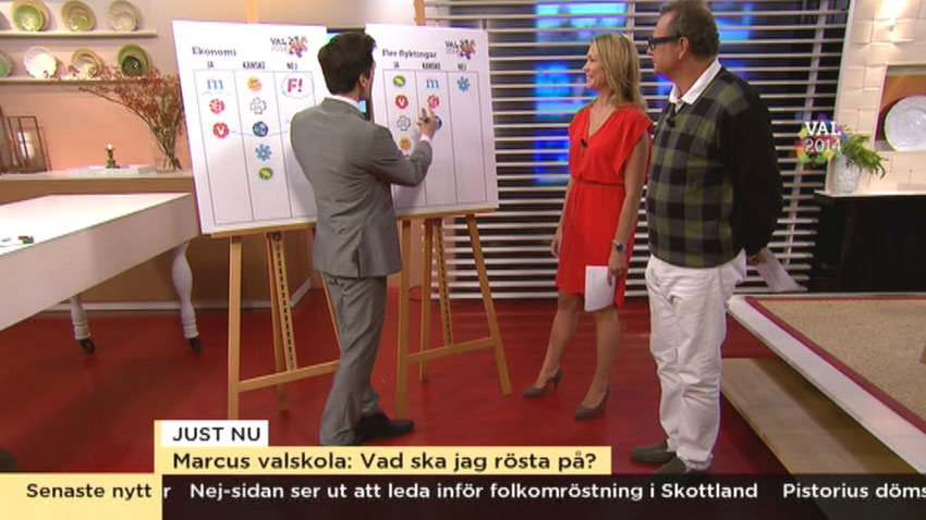 Fortfarande osäker? TV4:s expert guidar dig inför valet