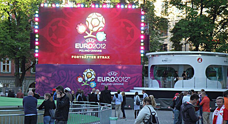 TV4:s EM-studio till salu