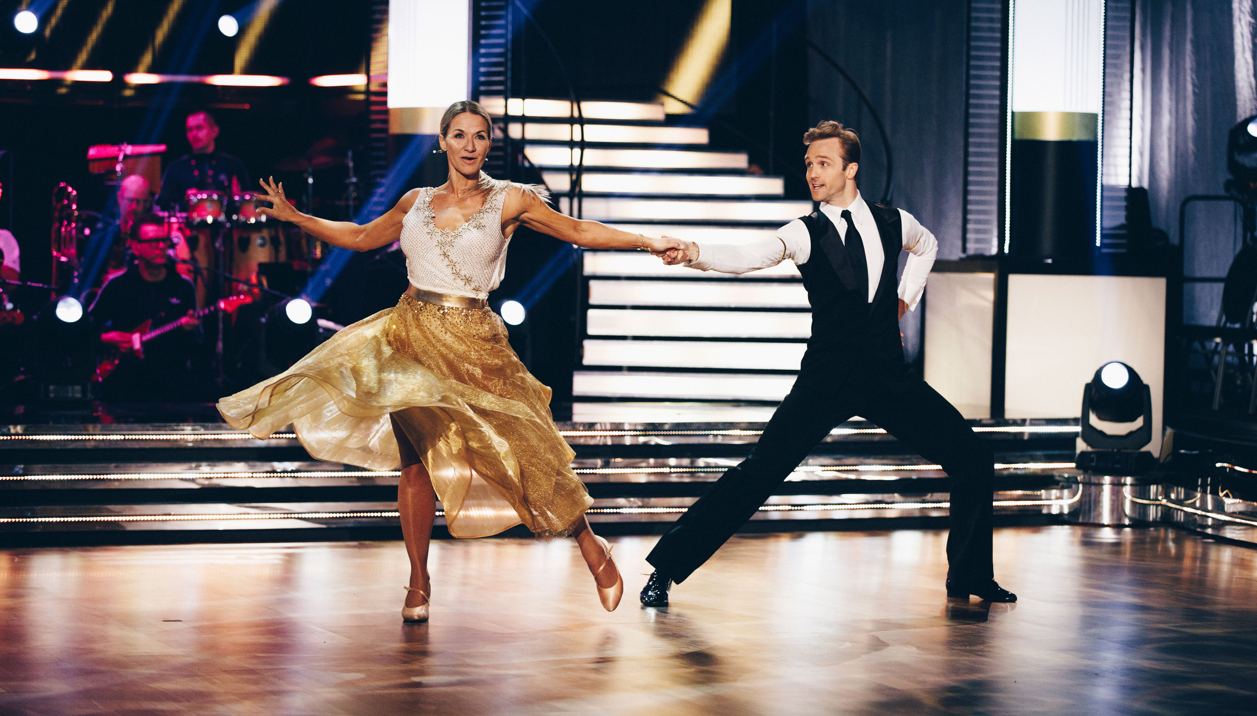 Kristin Kaspersen bäst i premiären av Let's dance 2019