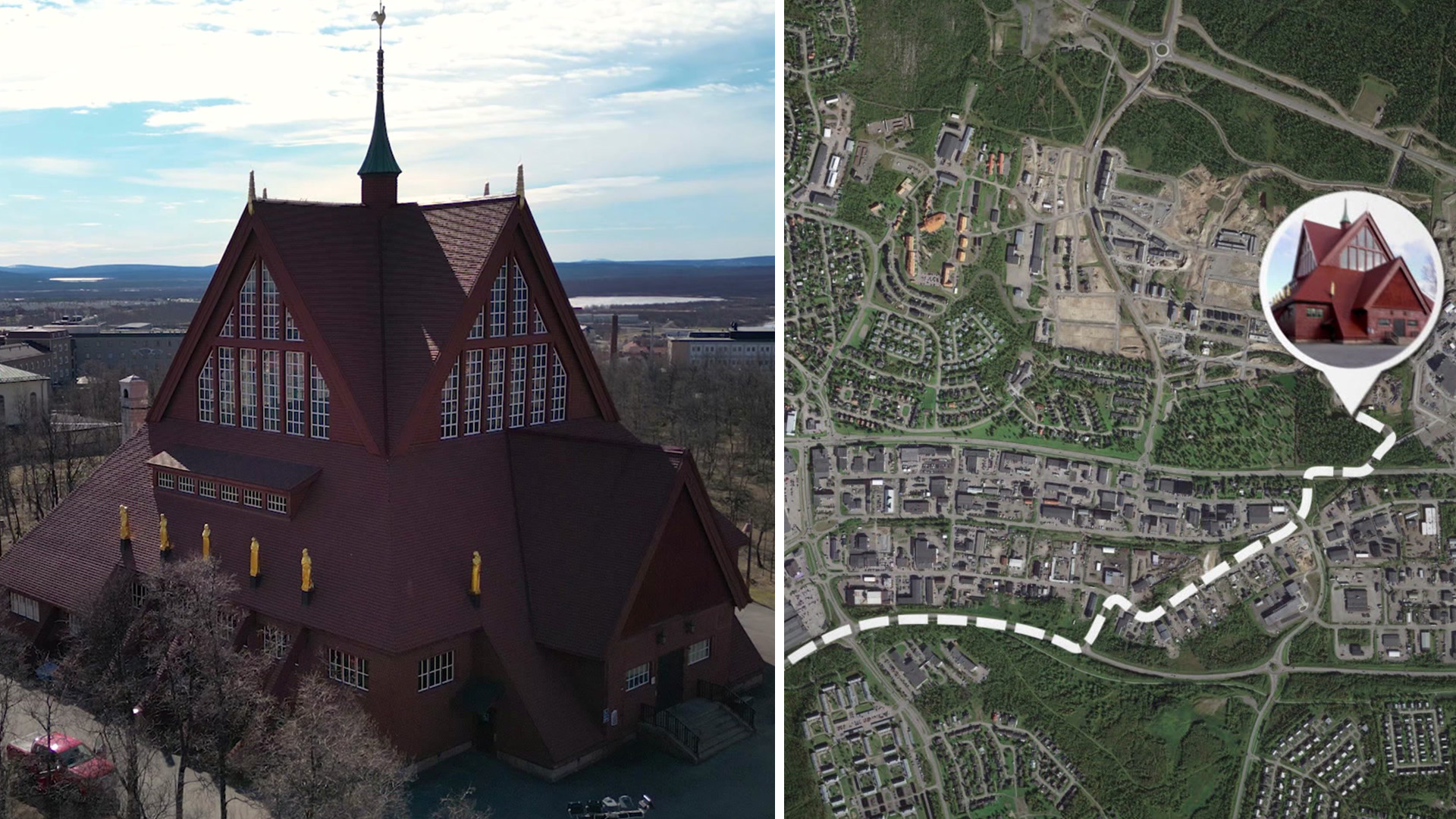 Kiruna kyrka stängs för flytt – öppnar igen 2026