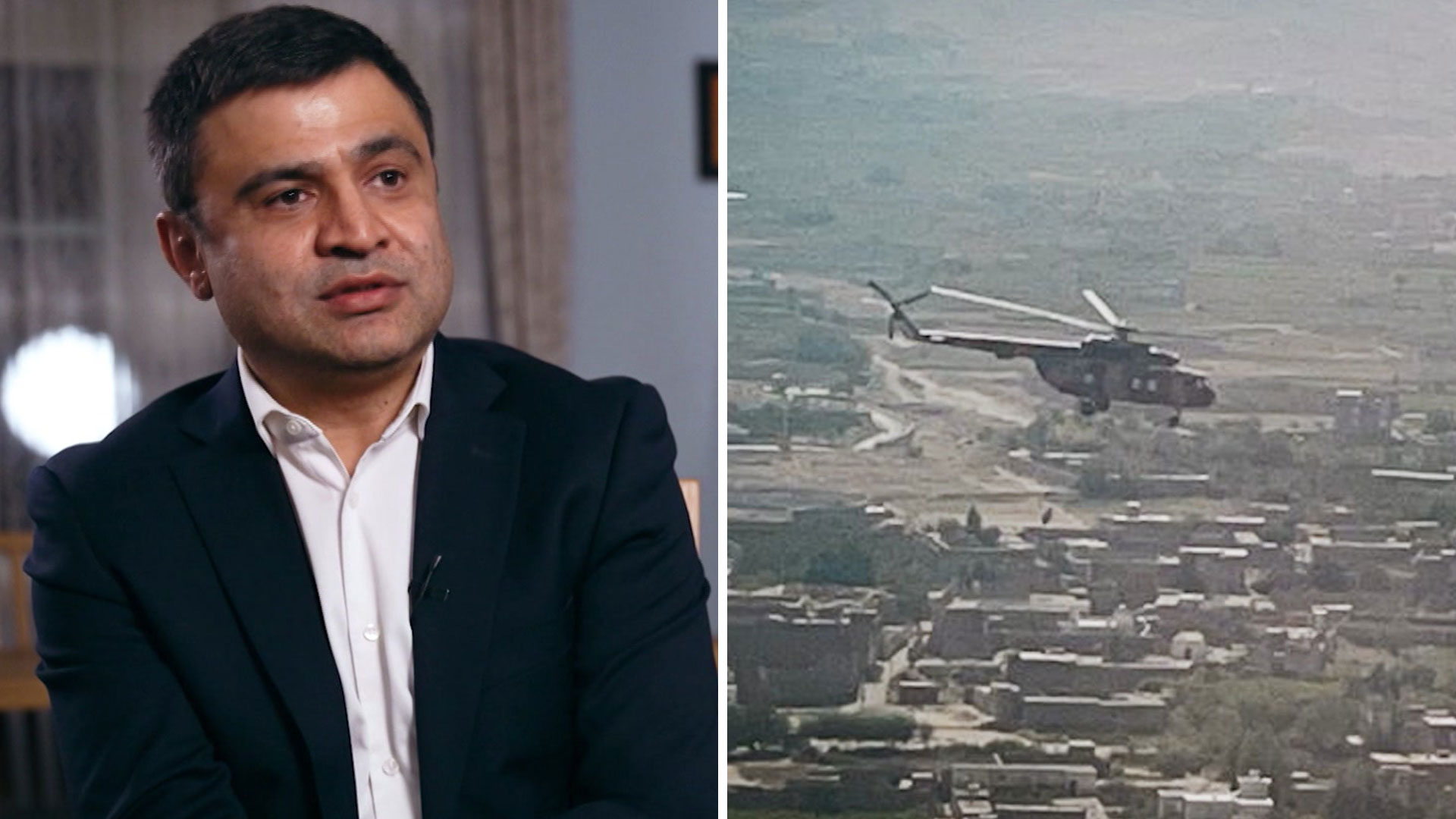 Fazel flydde från talibanerna – tillsammans med presidenten