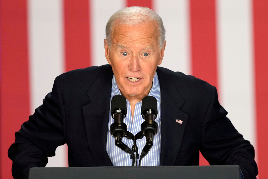 Biden om debatten: Jag var sjuk