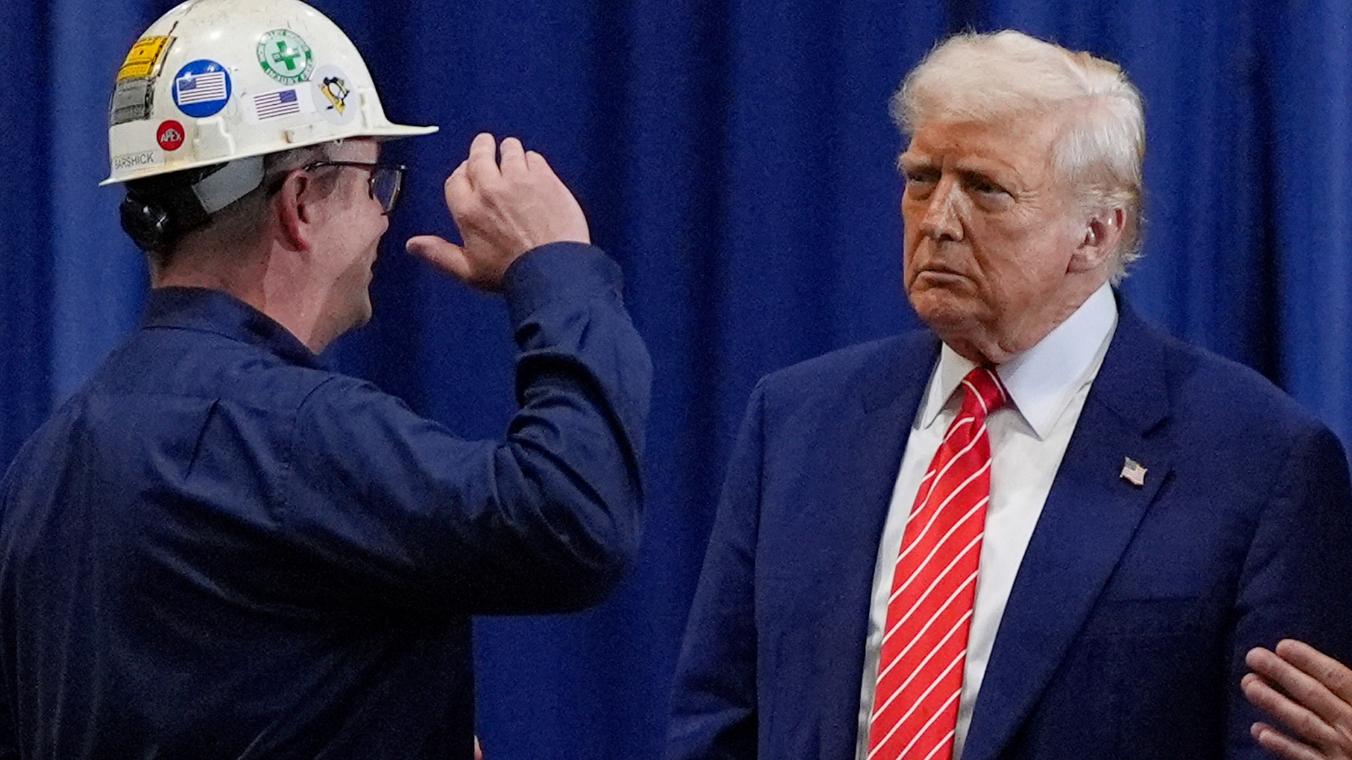 Donald Trumps stålbesked: ”Risk för global lågkonjunktur”