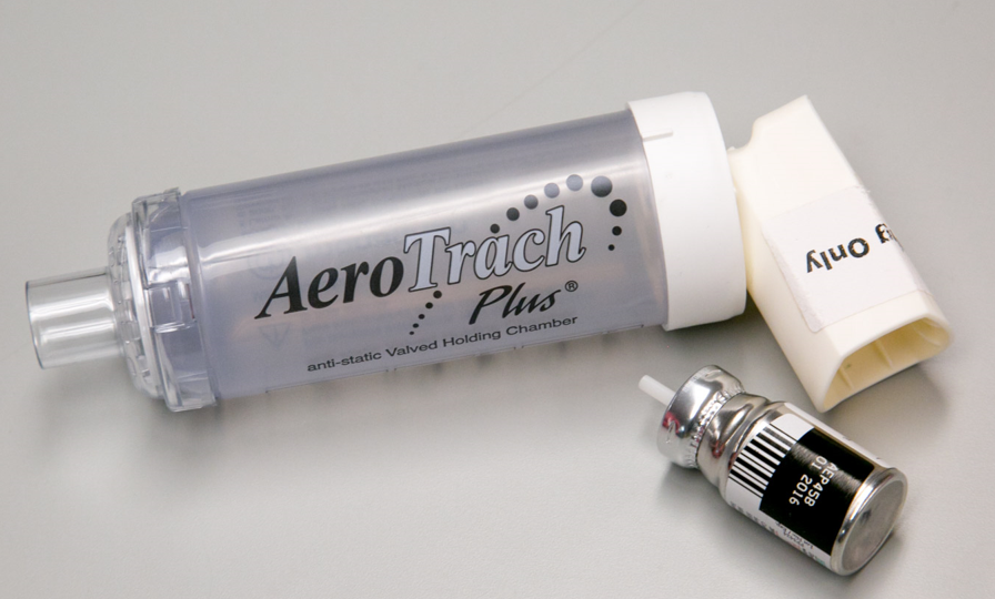 Inhaler with Spacer to Tracheostomy Tube | Patients & Families | UW Health