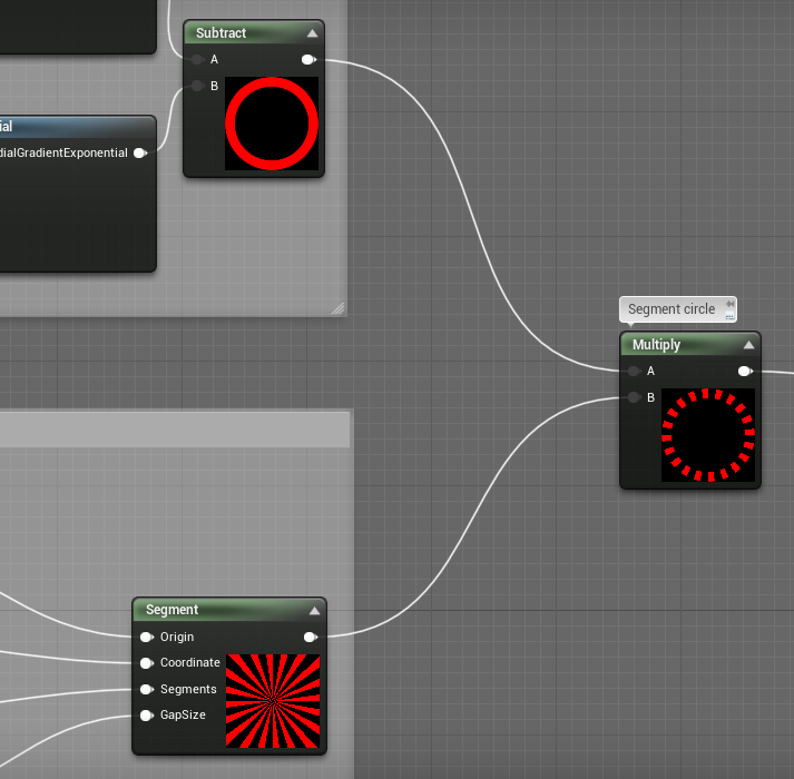 Segmented Circle Material in Unreal Engine 4 | Unrealistic