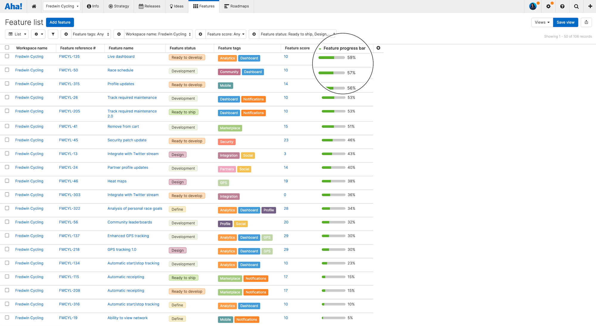 Trello Roadmap Tool Integration Aha