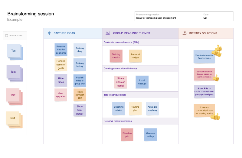 Brainstorming session Template - Create a Brainstorming session | Aha ...