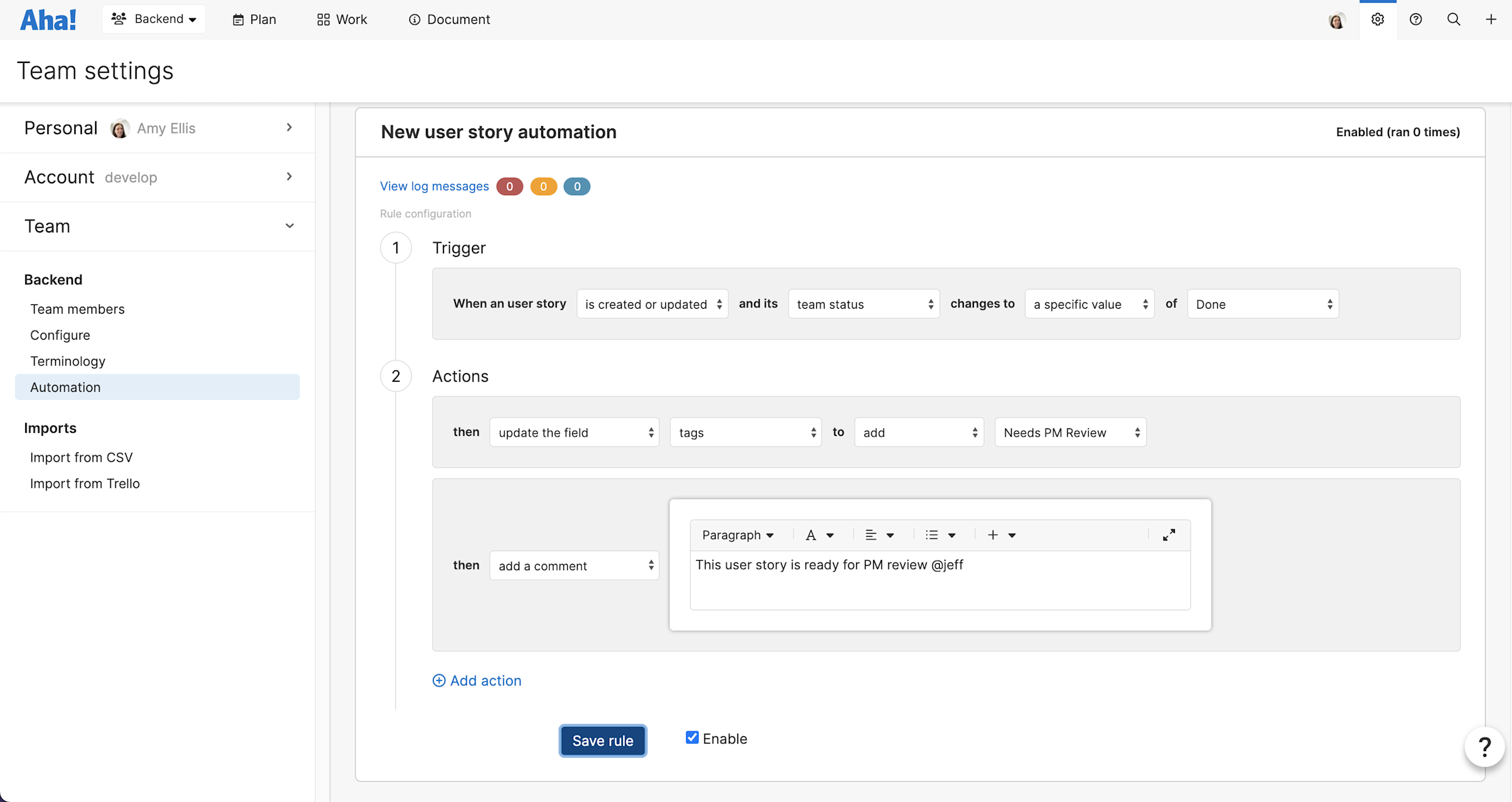 Aha! product launches | Blog | Aha! software