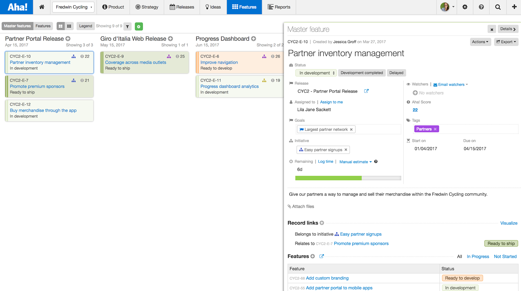 Just Launched! — Aha! Introduces Roadmaps for Epics | Aha! software