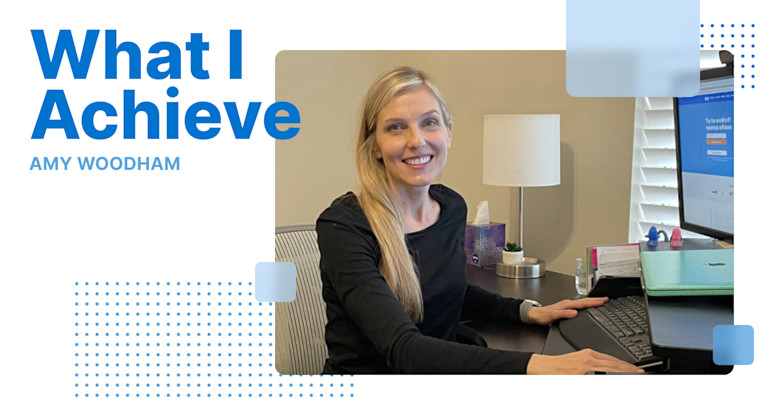 My Name Is Amy Woodham — This Is What I Achieve at Aha!