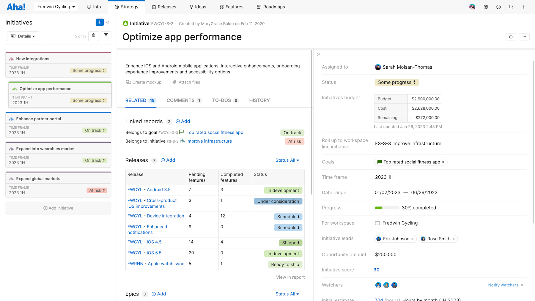 Aha! Roadmaps Enterprise+ — Our Top Plan | Aha! software