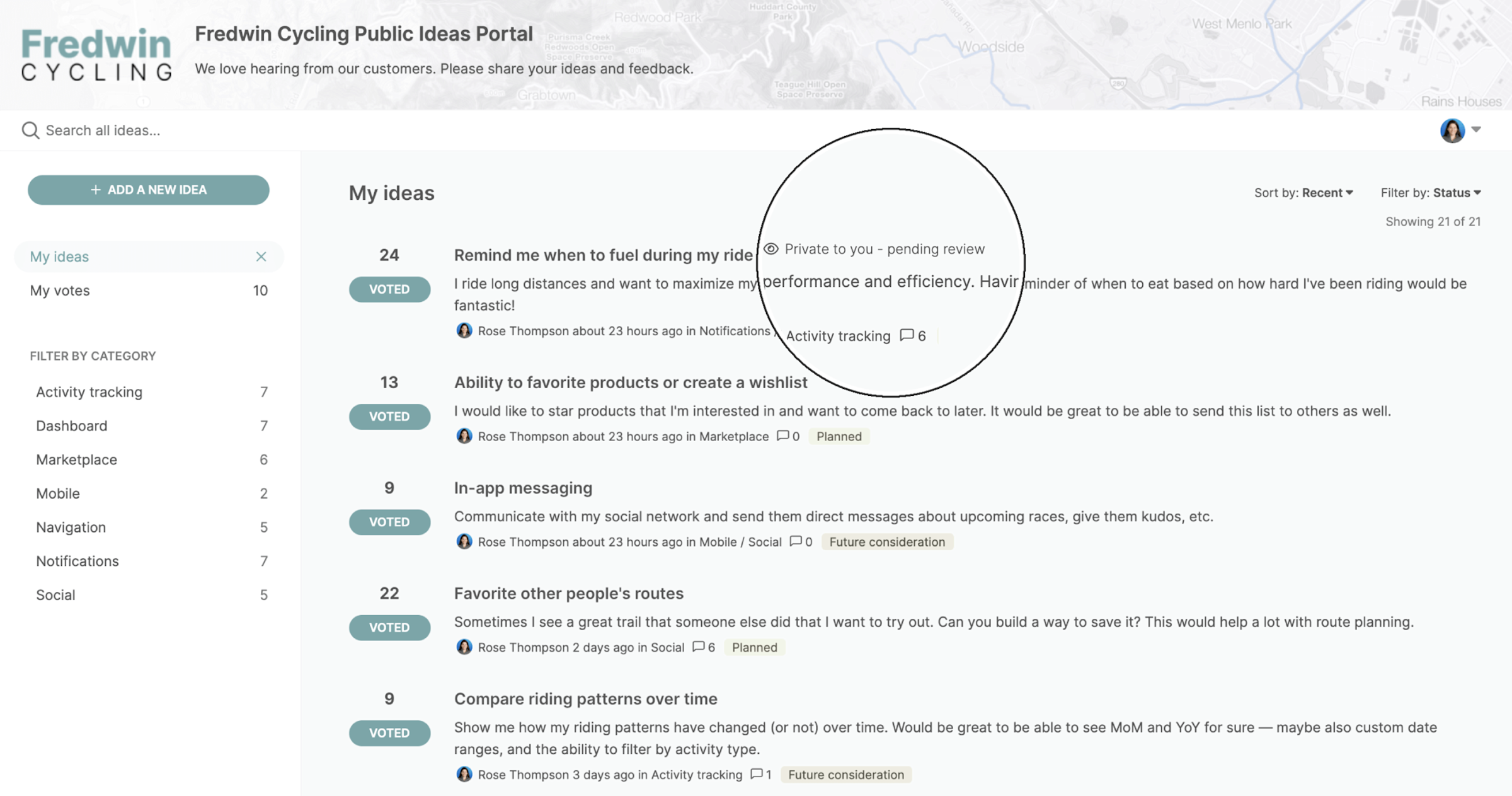 Enhanced Visibility Options for Ideas Portals | Aha! software