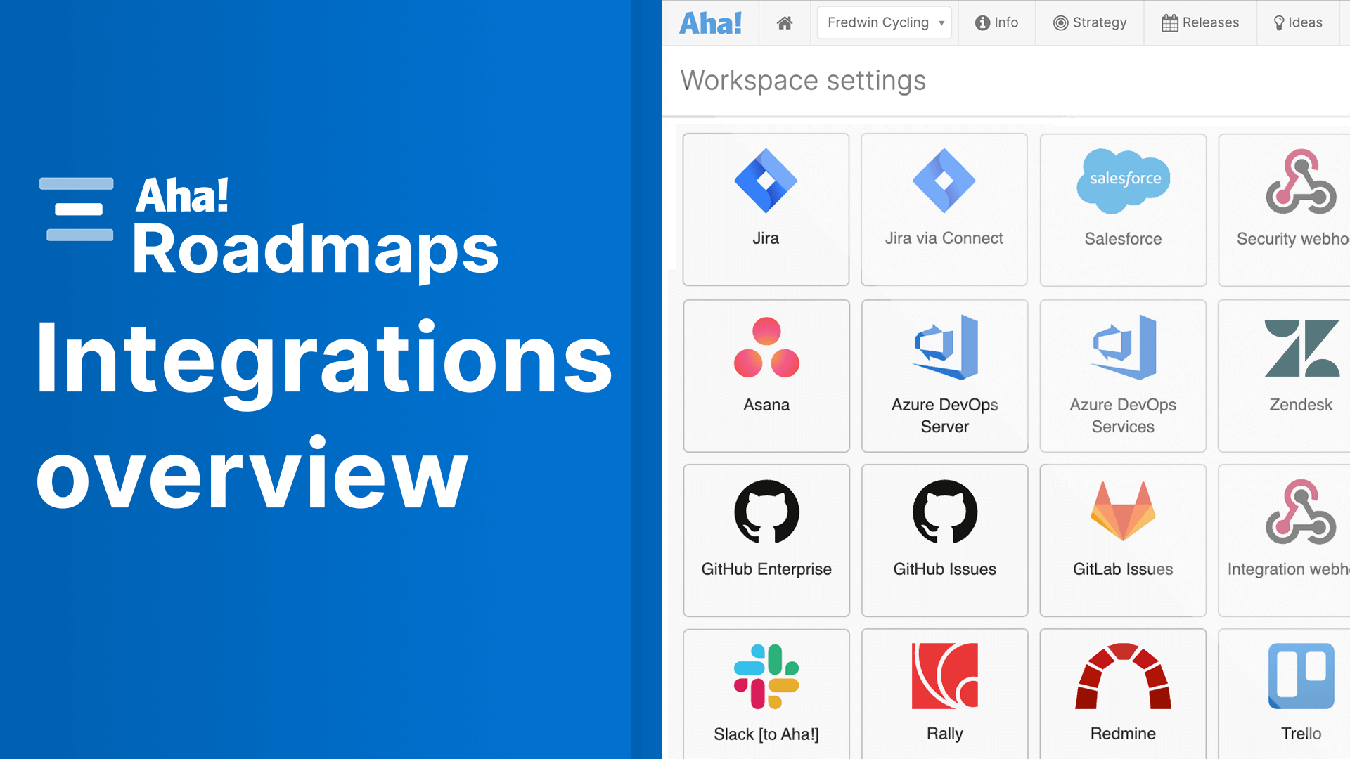 Aha! Roadmaps | Integrations overview