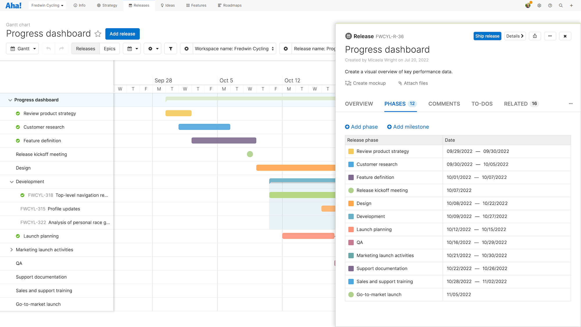Product Release Management — Plan Releases With Confidence | Aha! software