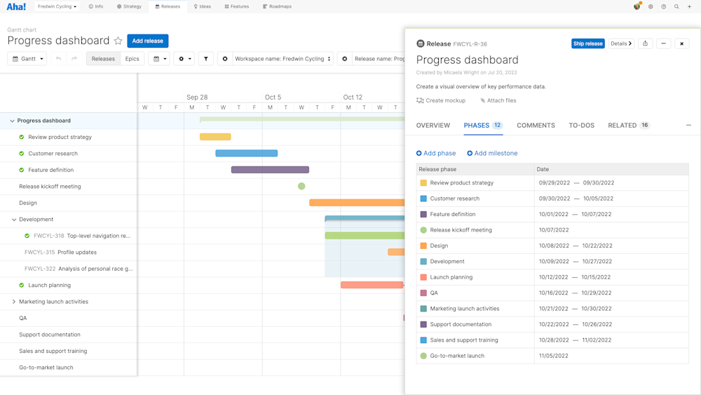 Product Release Management — Plan Releases With Confidence | Aha! software