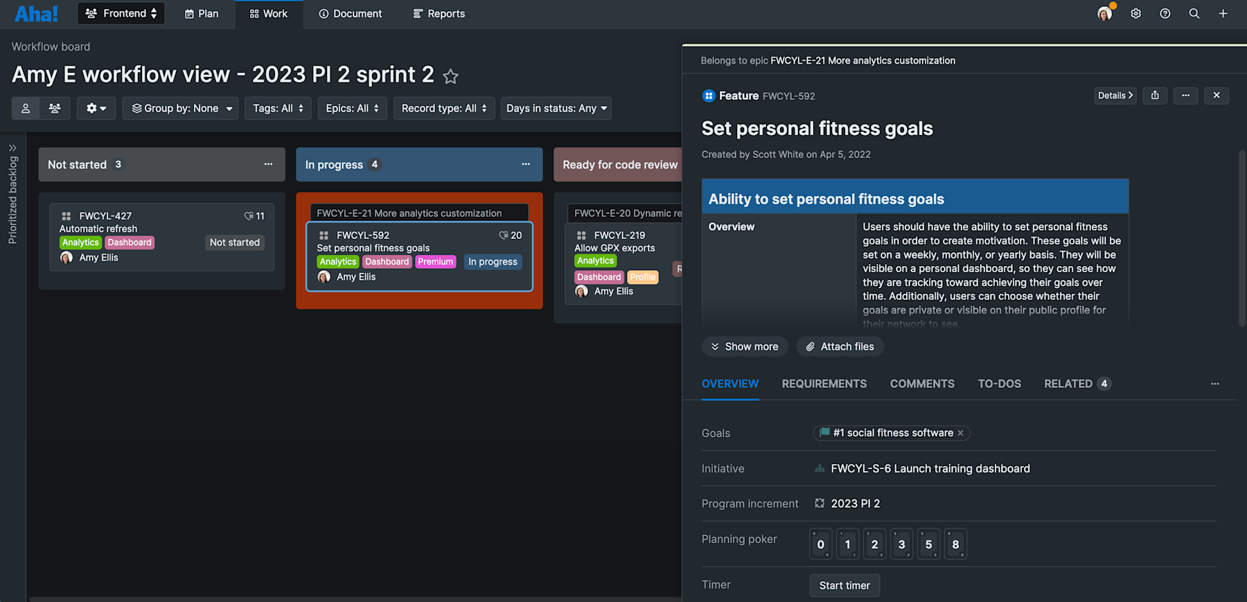 Aha! Develop Tour - Streamlined UI | Aha! software