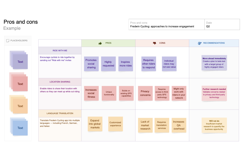 Pros and Cons Template | Try for Free