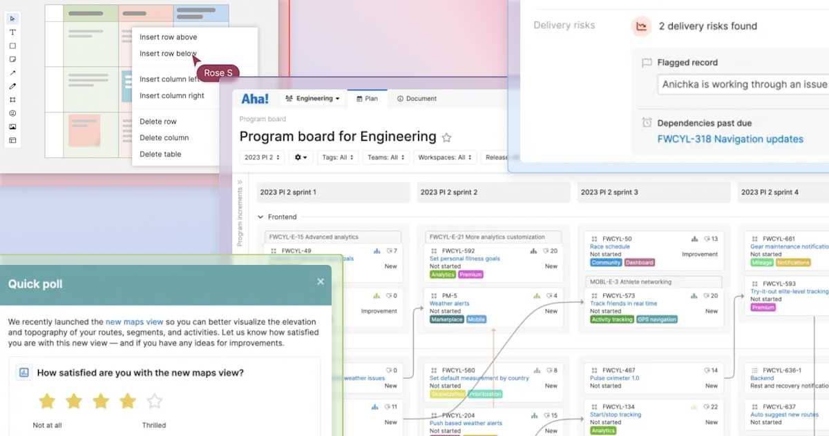 11 Most Popular Aha! Software Features Launched in Q1 2023 | Aha! software