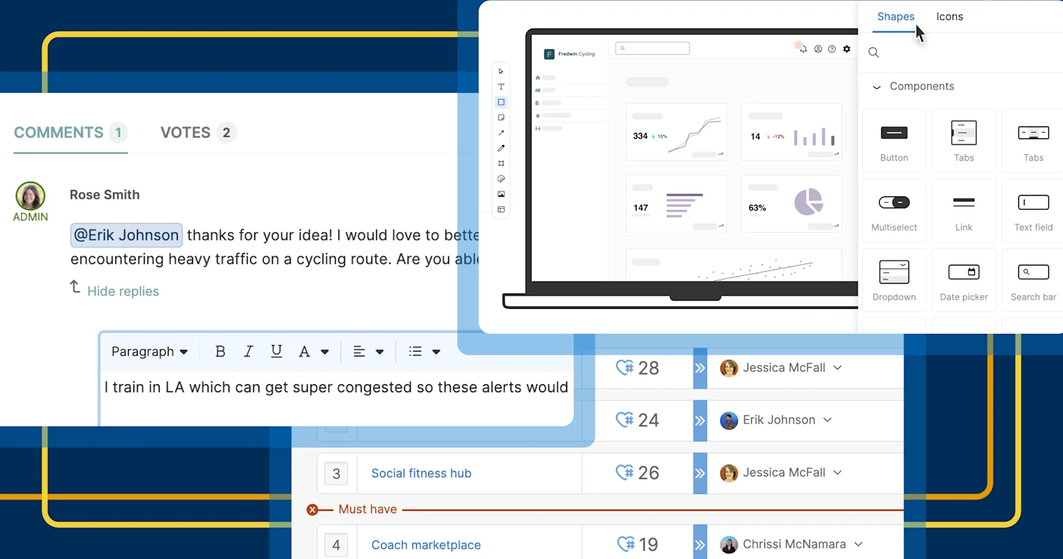 Top 10 most popular Aha! features launched in Q4 of 2023