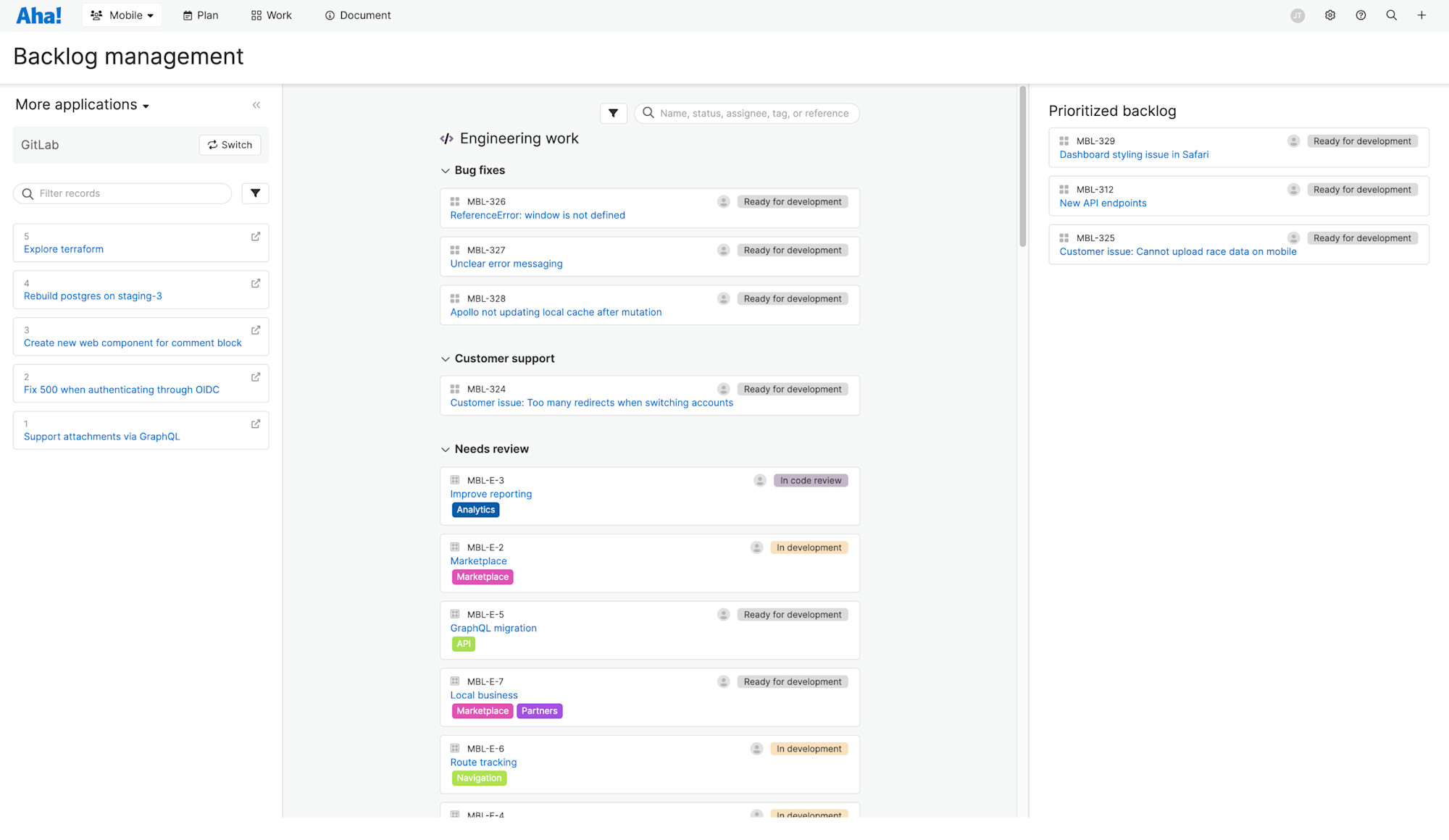 Introducing New GitLab Extensions for Aha! Develop | Aha! software