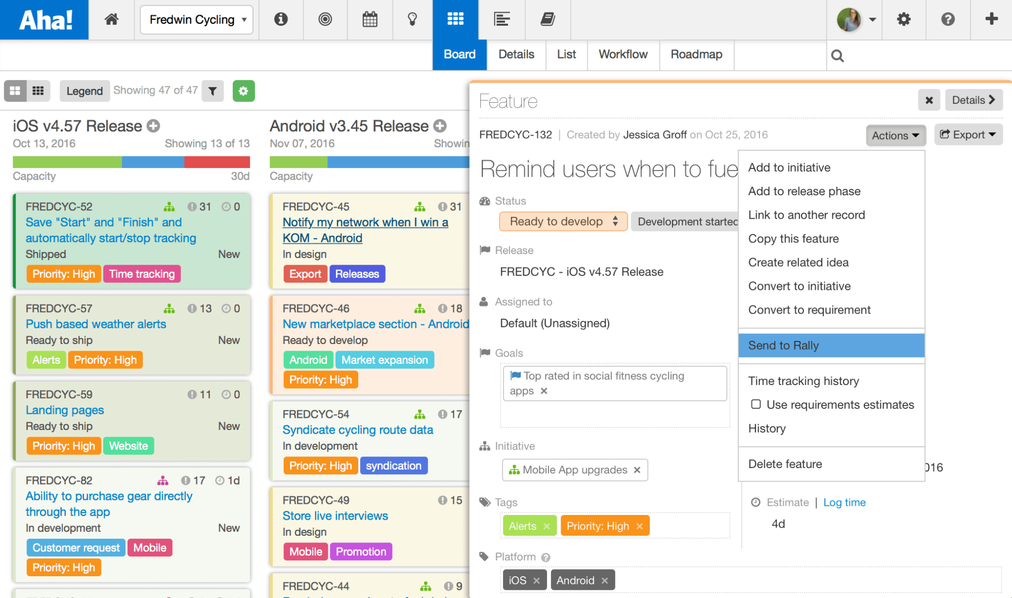 9 Important Aha! Features Launched Fall 2016 | Aha! software