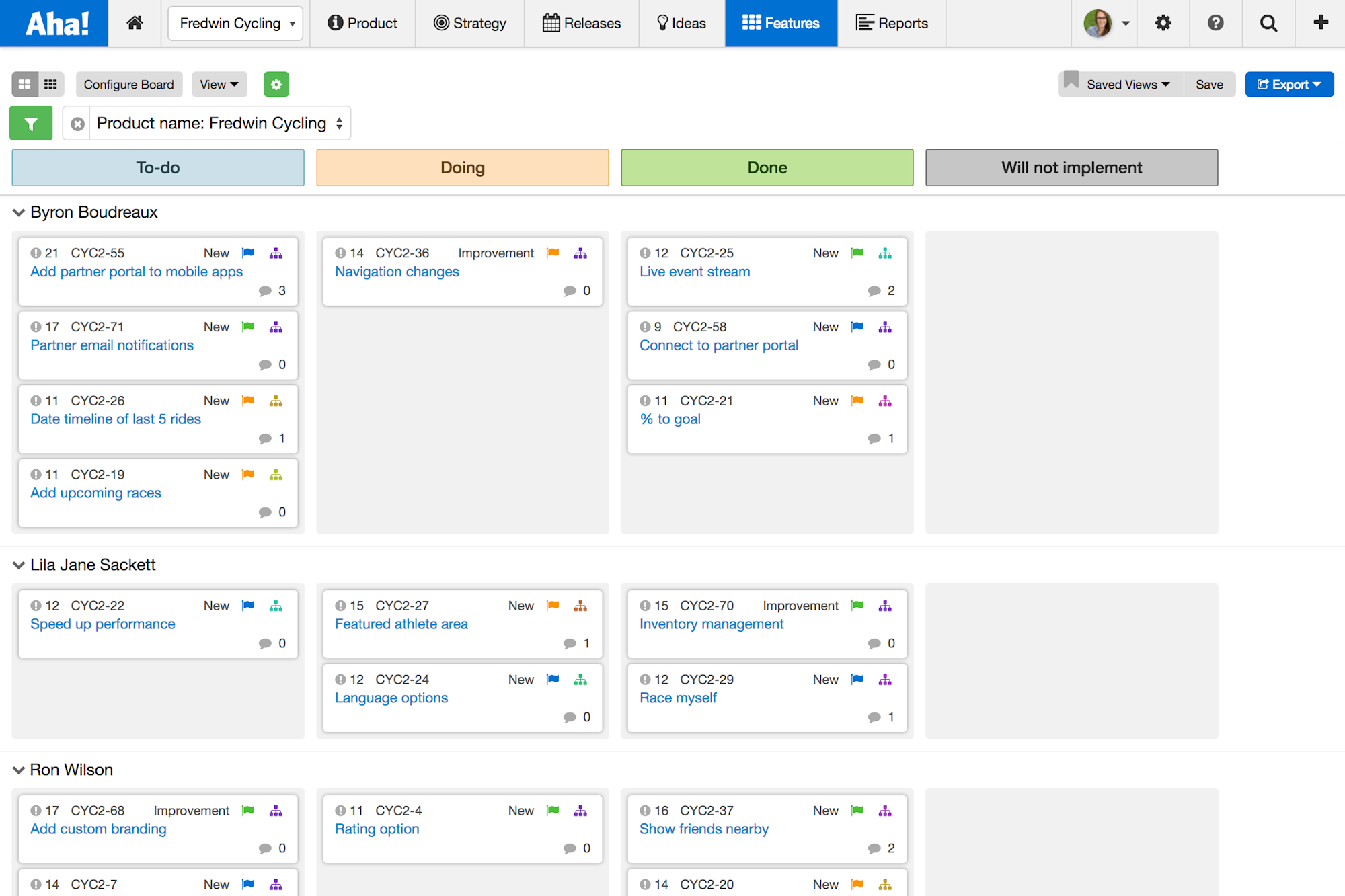 Just Launched! — Customize the Cards on Your Workflow Board | Aha! software