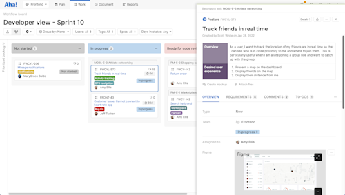 Aha! Develop + Figma | Aha! software