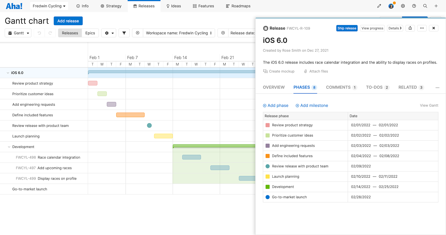Aha! Roadmaps | Blog | Aha! software