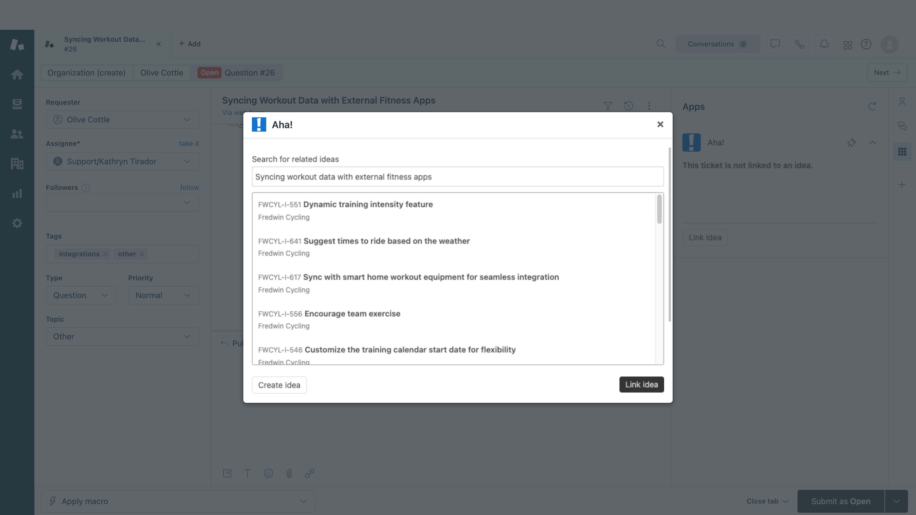 Zendesk Roadmap Tool Integration