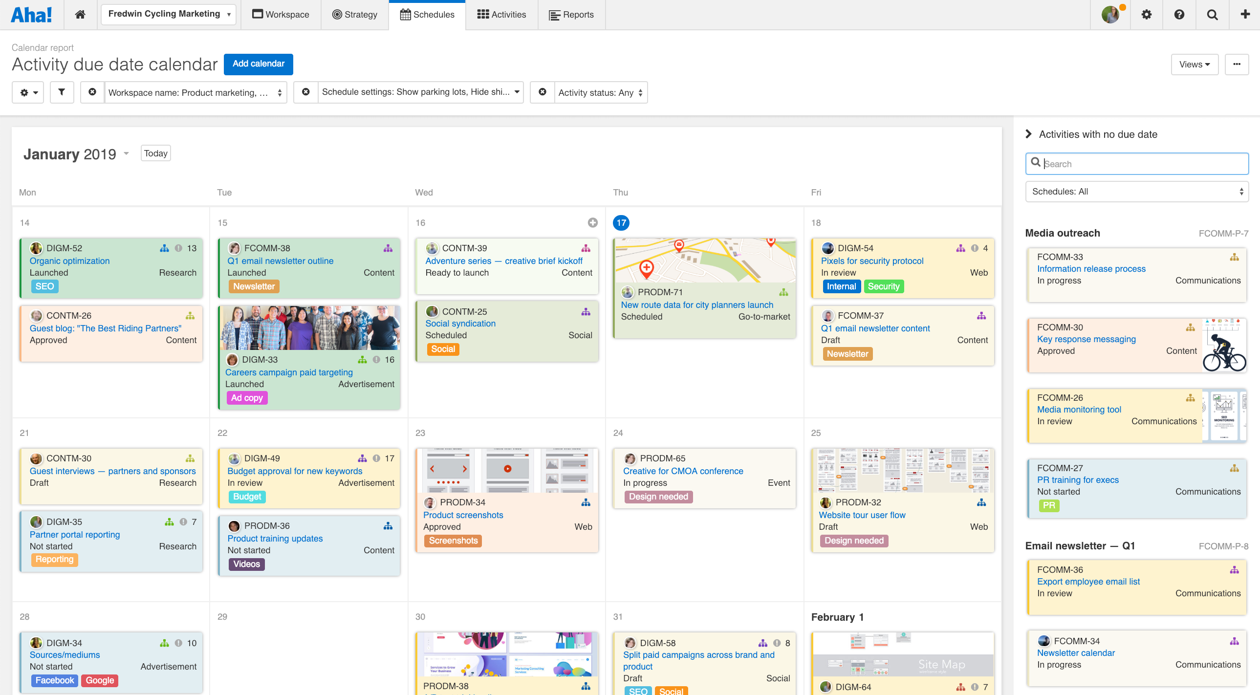 Aha! Launches Visual Marketing Planning Software | Aha! software