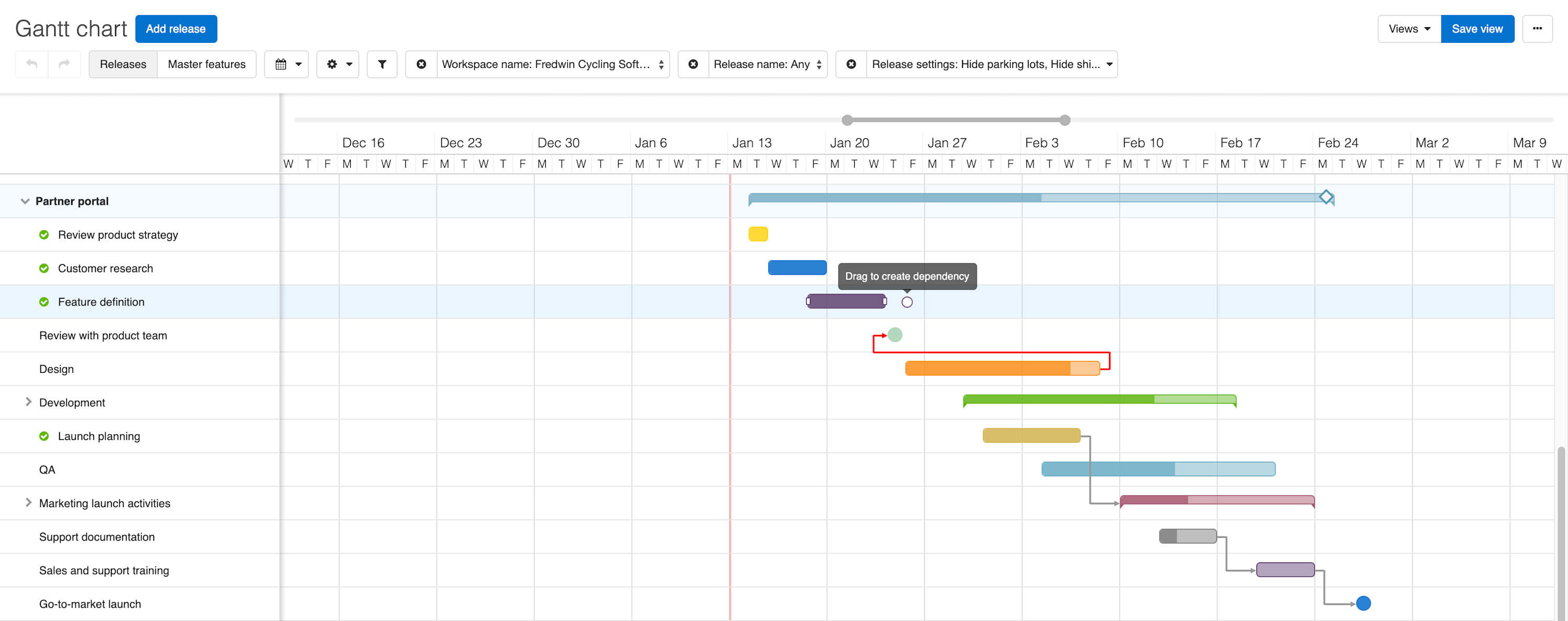 Aha! Roadmaps | Introduction to releases and schedules | Aha! software