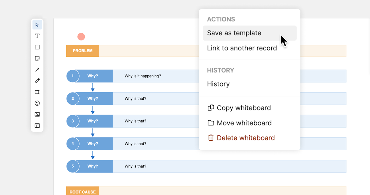 Introducing Custom Whiteboard Templates | Aha! software