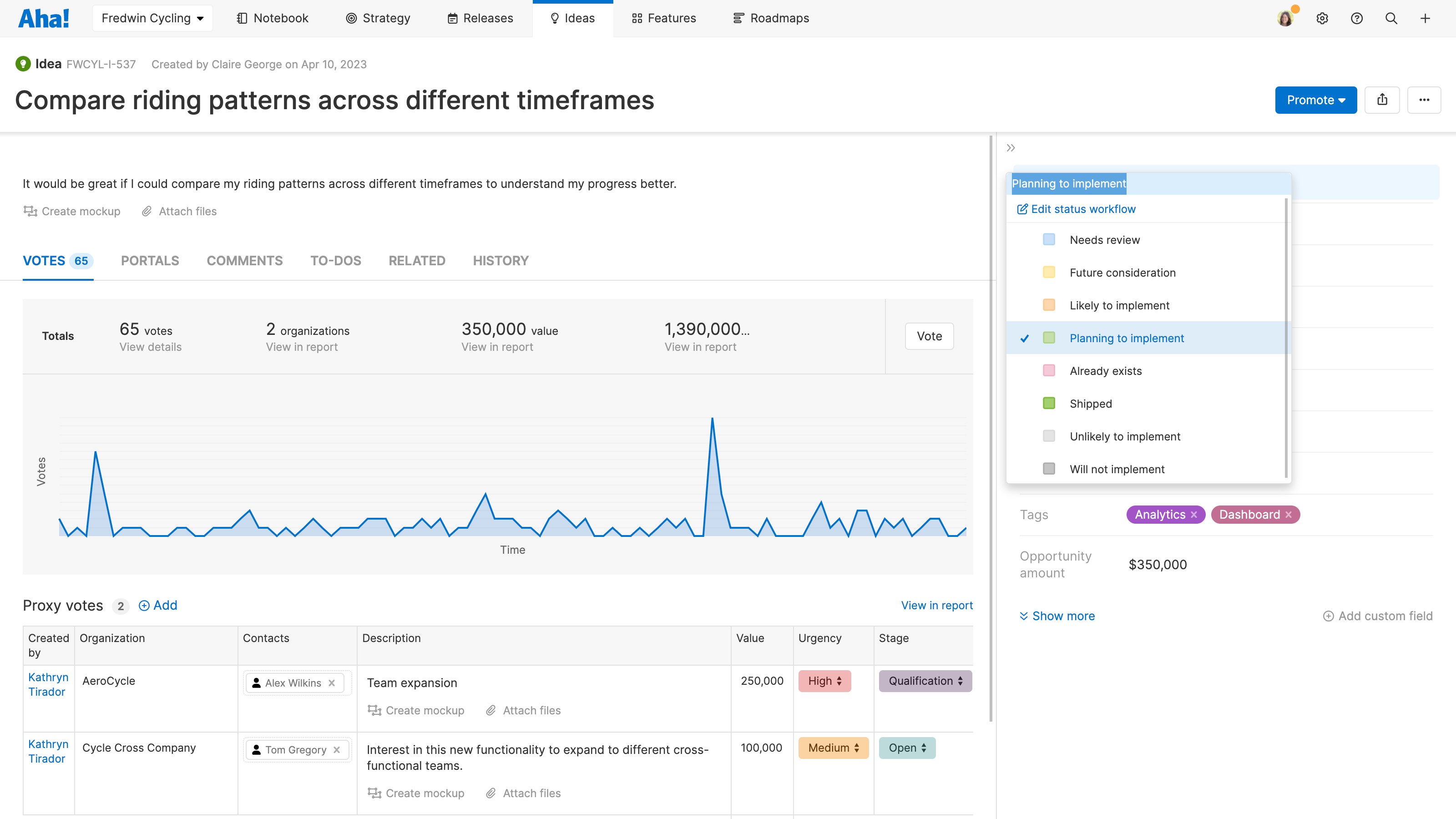 Aha! Ideas Portal — Scale Idea Management | Aha! software